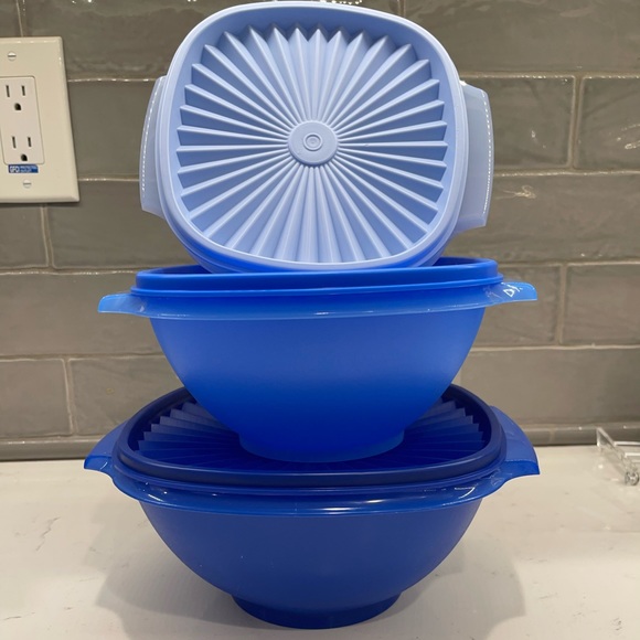 Tupperware | Kitchen | Nwt Tupperware 3 Pc Servalier Set | Poshmark